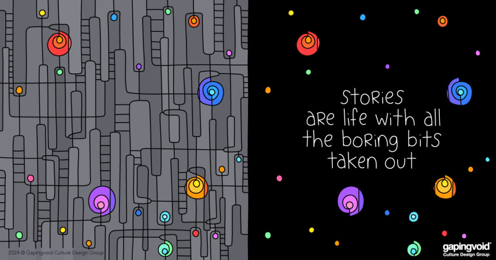 Filling in the Narrative Gaps - Gapingvoid